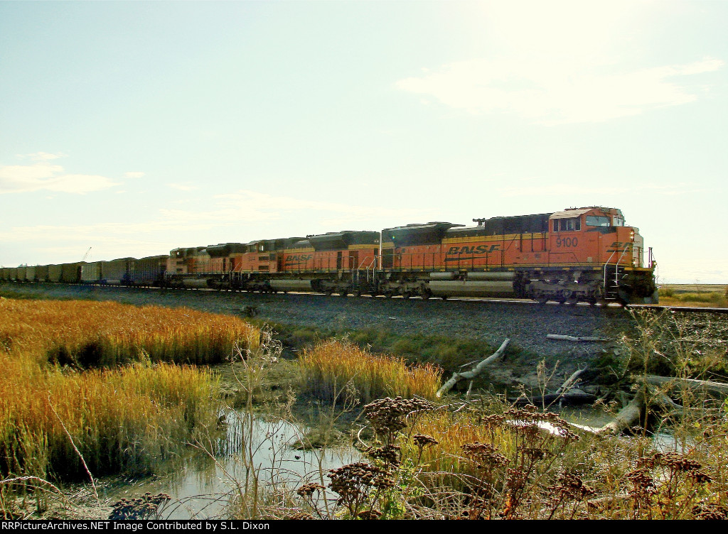 BNSF 9100 North at BR 37.8